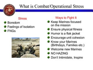 Pre Deployment Leadership Training | PPT