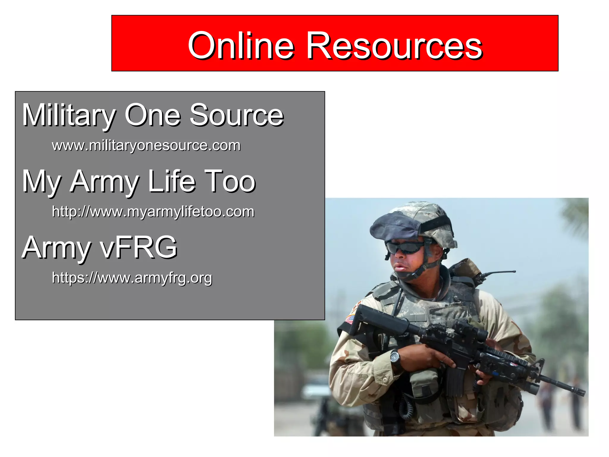 Pre Deployment Separation Brief | PPT