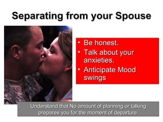 Pre Deployment Separation Brief | PPT
