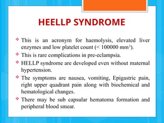 Health Teaching: Pre-eclampsia (expectant moms) | PPTX