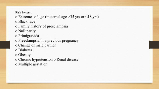 PRE-ECLAMPSIA - CASE PRESENTATION: WITH OBSTETRIC EMERGENCIES | PPT
