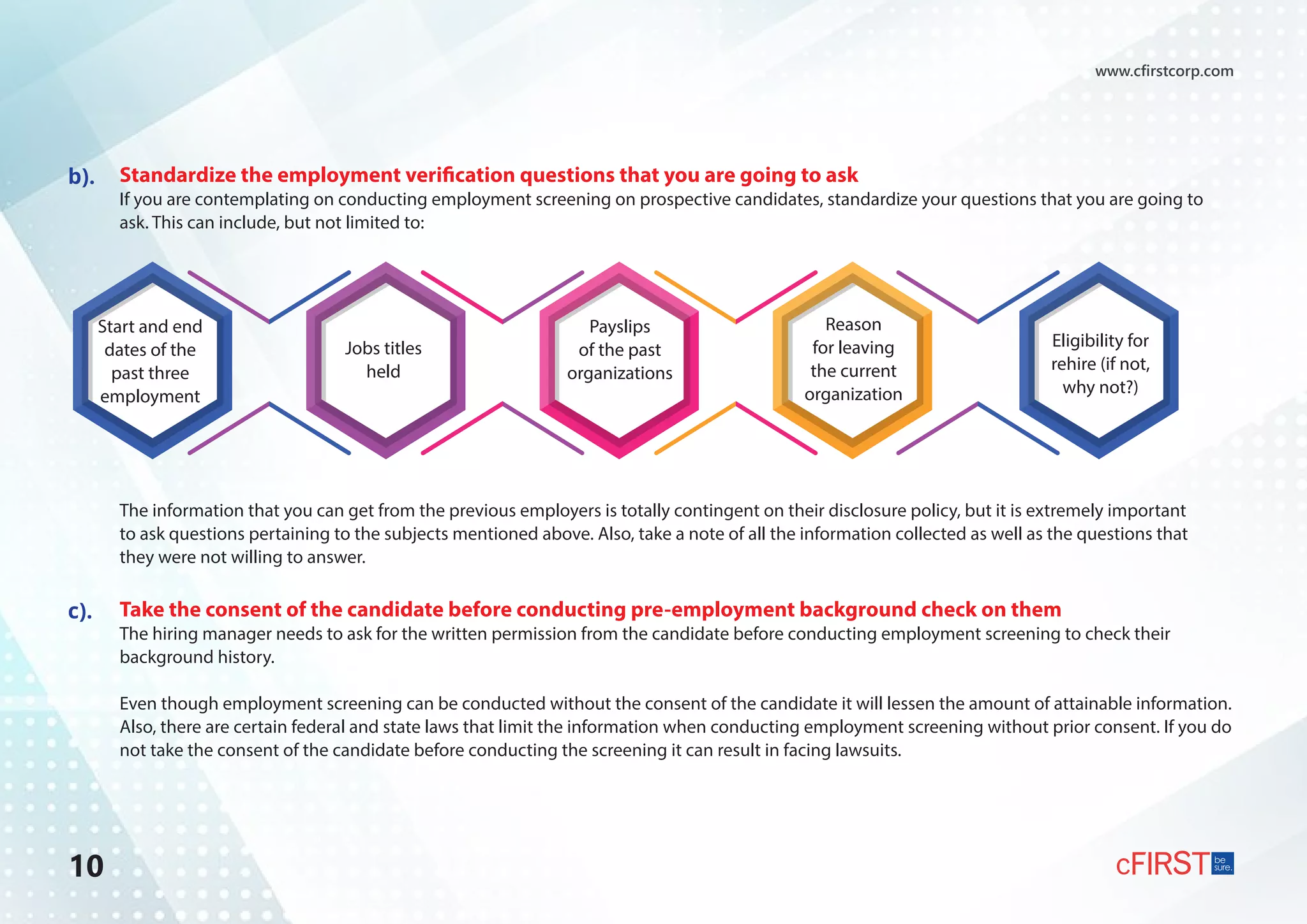 Pre-Employment Screening Best Practices – A Guide | PDF | Resume ...