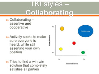 Assessment test(s) - DiSC, TKI, Kolb | PPT