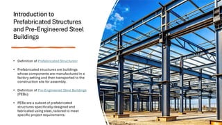 High-Quality Pre Engineered Buildings | Kamdhenu | PPT