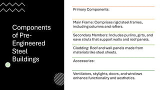 High-Quality Pre Engineered Buildings | Kamdhenu | PPT