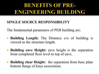 Pre engineering building | PPTX