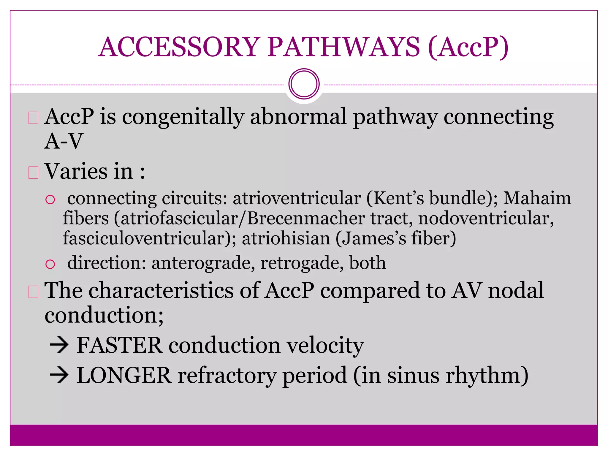 Basic of Pre-excitation syndrome | PPTX