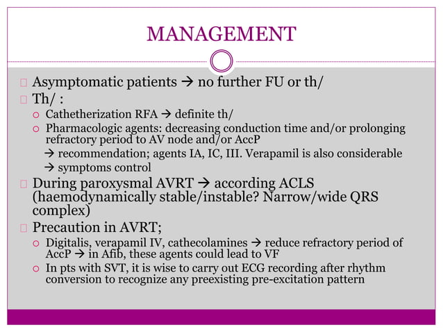 Basic of Pre-excitation syndrome | PPTX