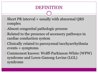 Basic of Pre-excitation syndrome | PPTX