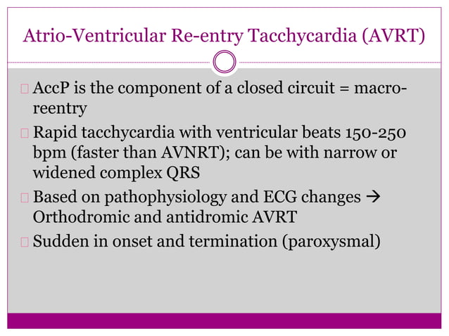 Basic of Pre-excitation syndrome | PPTX