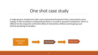 Pre experimental designs | PPTX