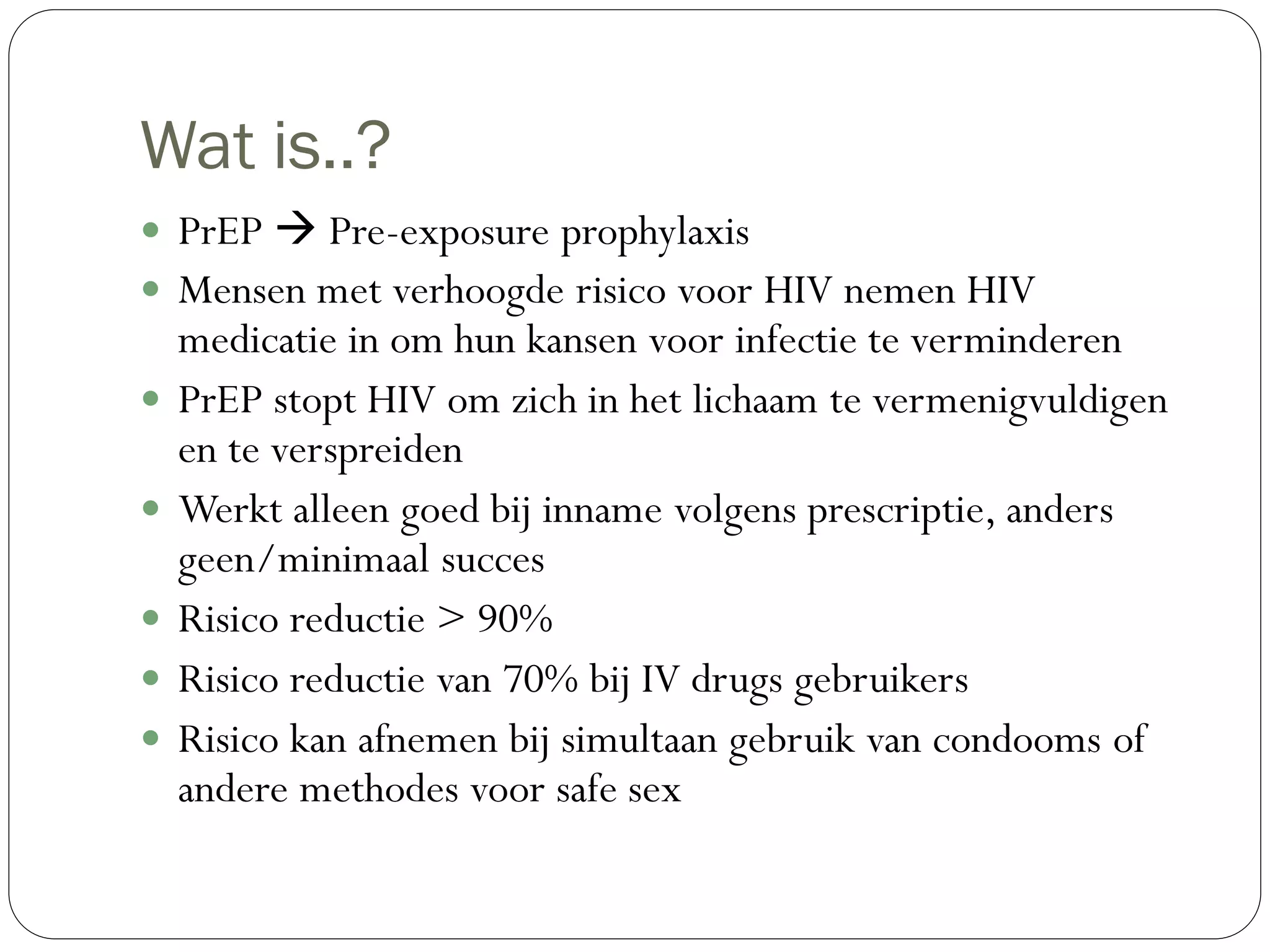 Pre exposure profylaxis | PDF | Sexual Health | Diseases and Conditions