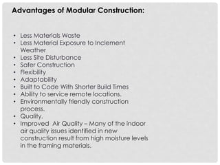 PREFABRICATED CONSTRUCTION | PDF
