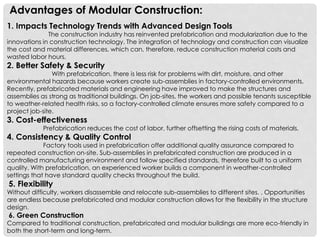 PREFABRICATED CONSTRUCTION | PDF