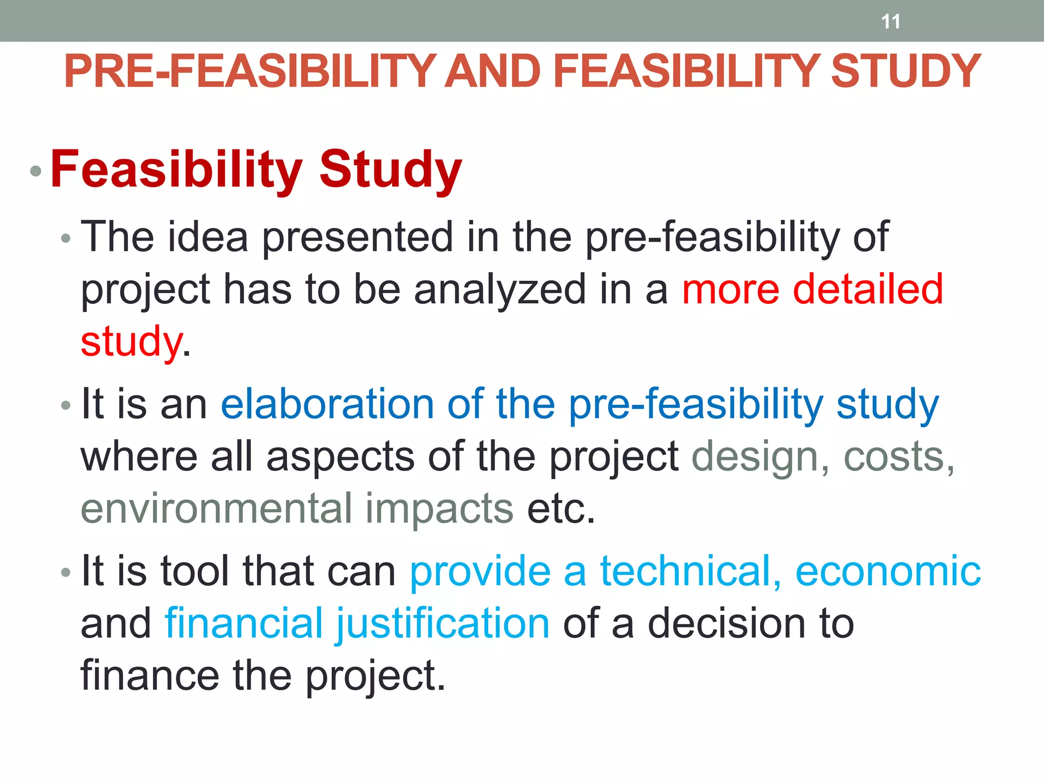 Pre feasibility ,feasibility study and civil engineering ethics | PPTX