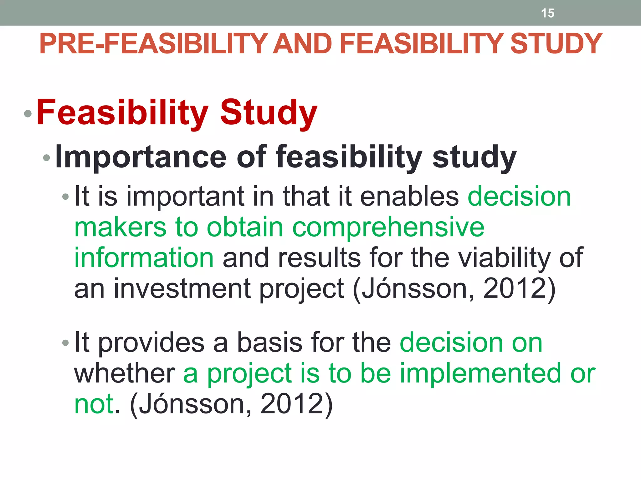 Pre feasibility ,feasibility study and civil engineering ethics | PPTX