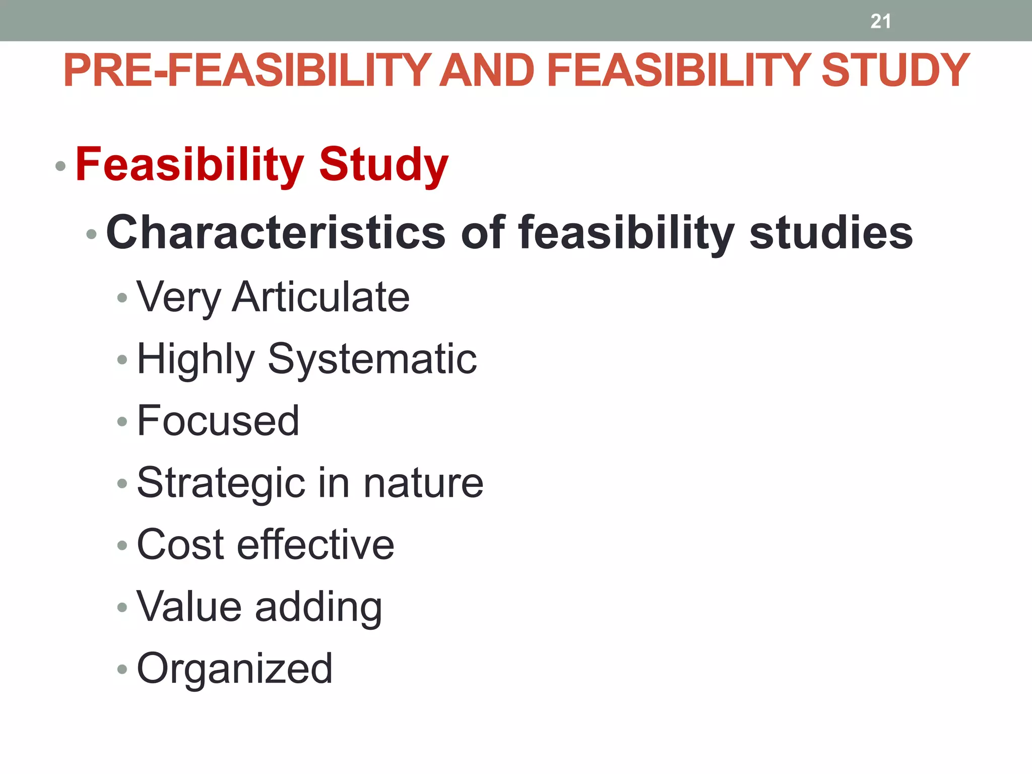 Pre feasibility ,feasibility study and civil engineering ethics | PPTX