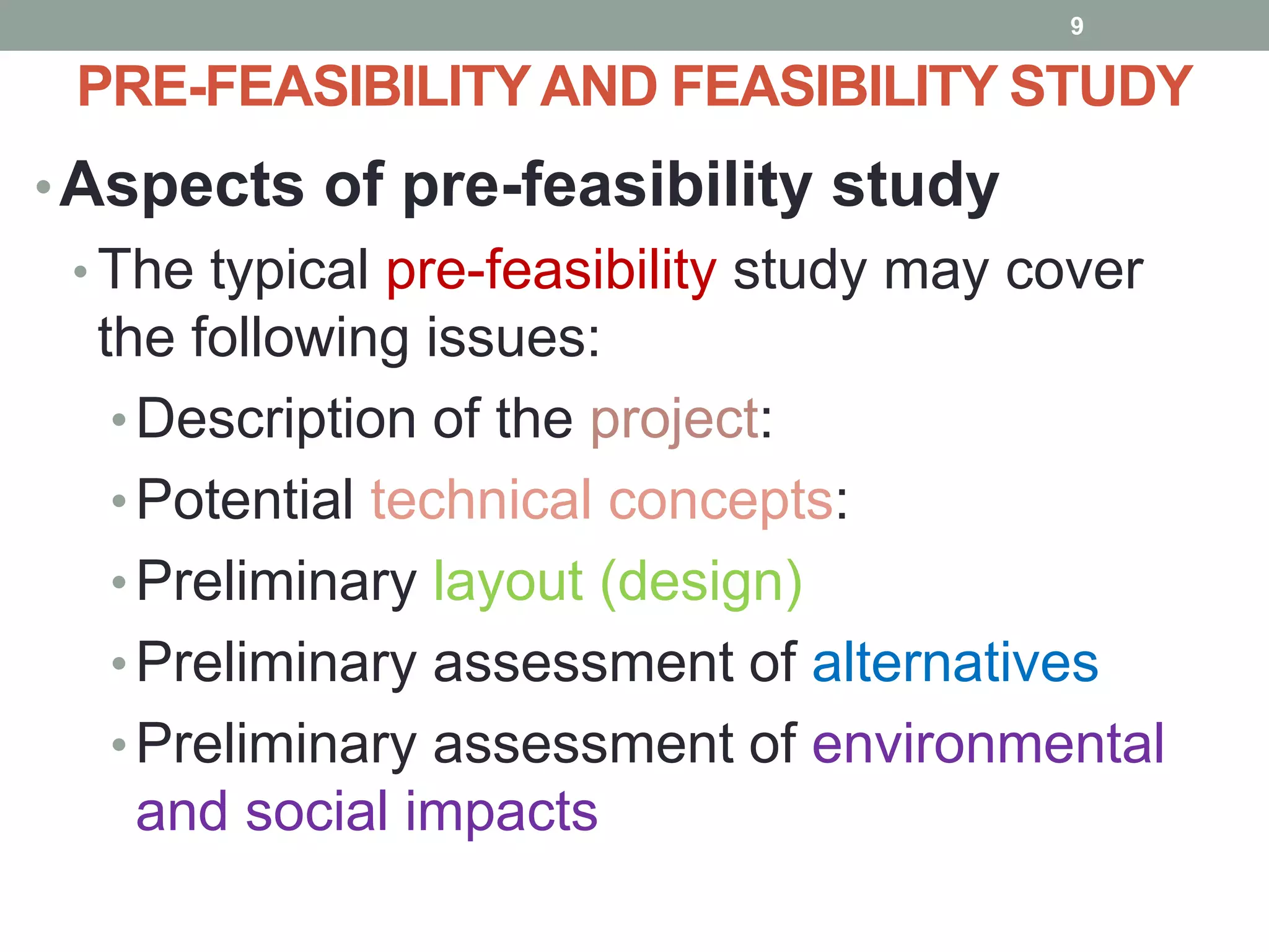 Pre feasibility ,feasibility study and civil engineering ethics | PPTX