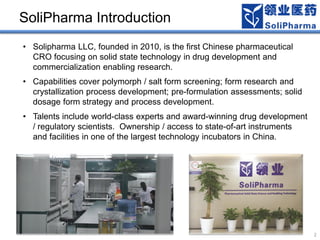 Preformulation formulation solid drug research | PDF