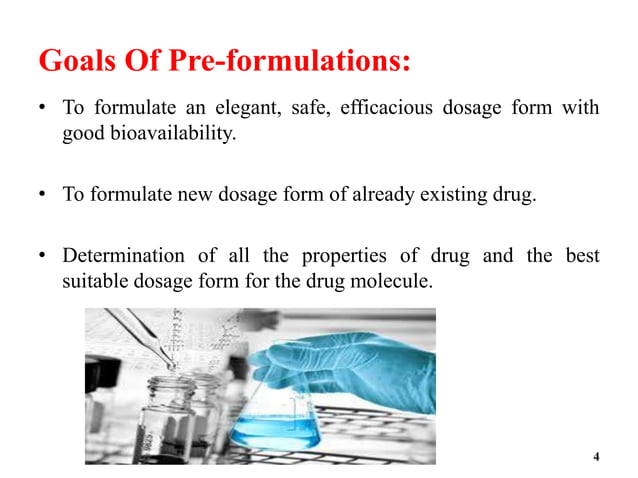 Pre formulation protocol | PPTX