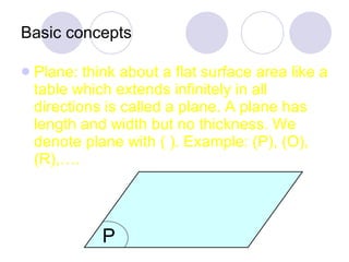 Pre geometry | PPT