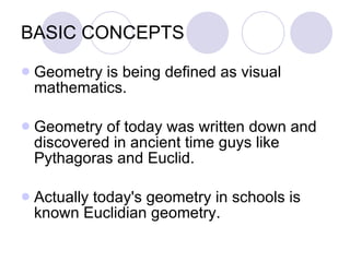 Pre geometry | PPT