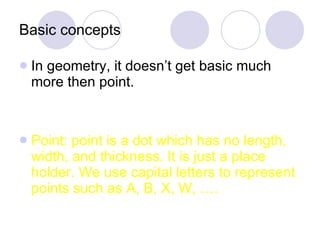 Pre geometry | PPT