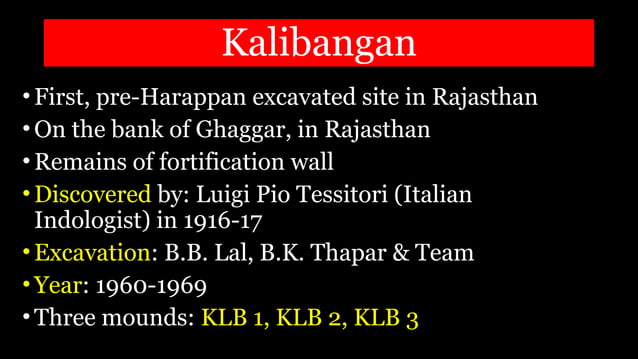 Early Harappan Cultures of Indus Valley. | PPTX | Arts and Crafts ...