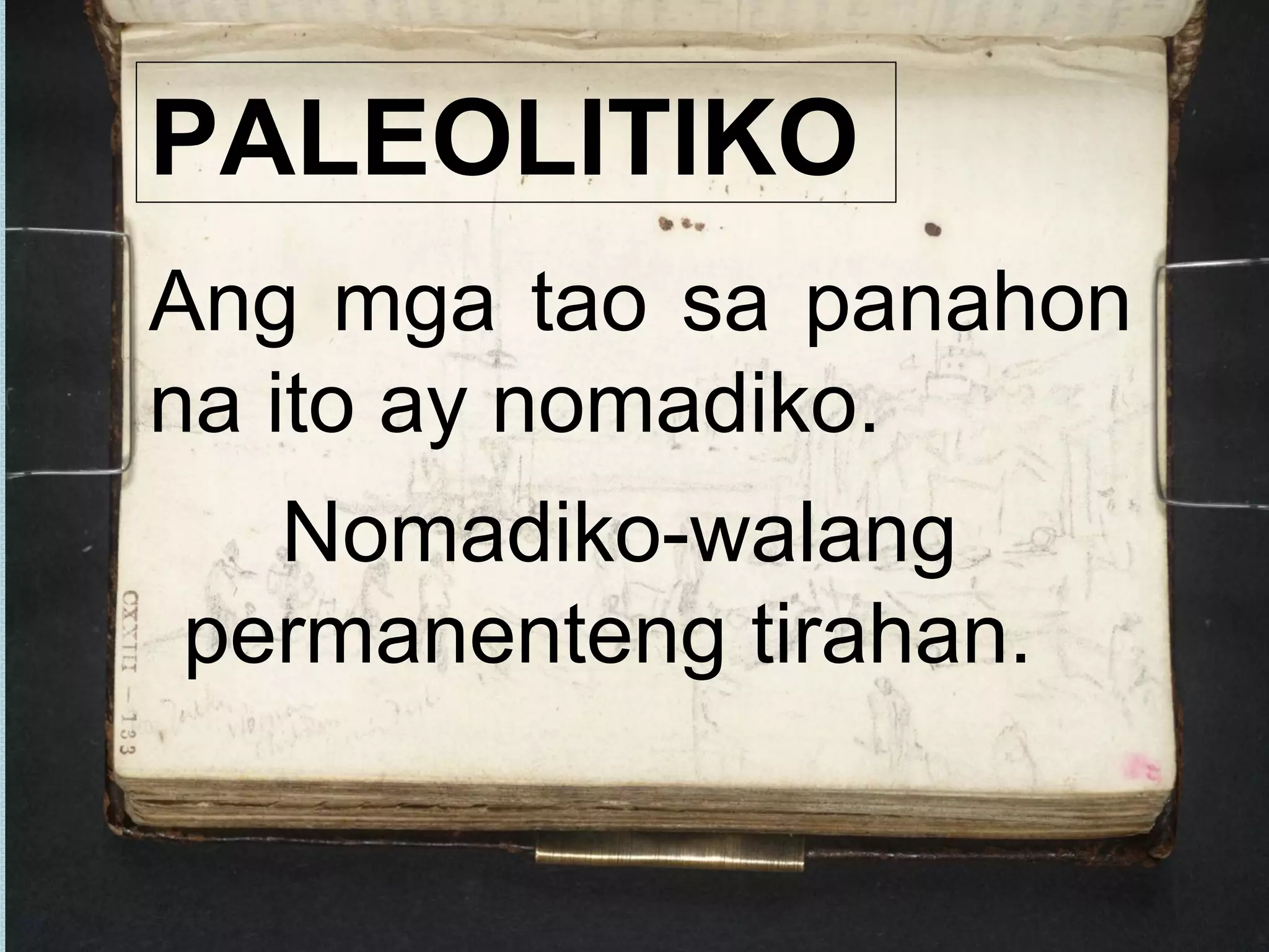 Pre-historiko (Grade 8-Handout) | PPT