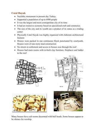 Pre history civilization (Paleolithic & Neolithic) | PDF