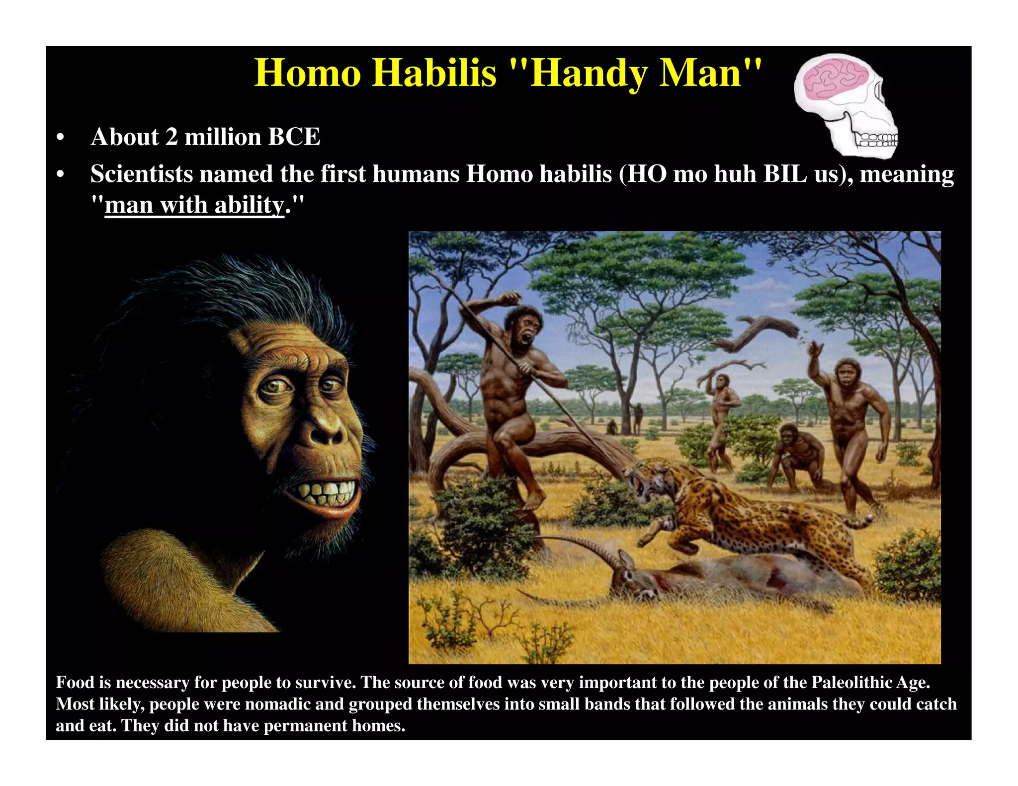 Pre-history & Early Man [PDF] | PDF
