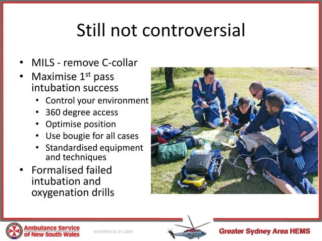 Pre hospital rapid sequence intubation | PPT