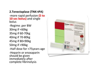 Pre hospital thrombolysis kk m aran | PPT
