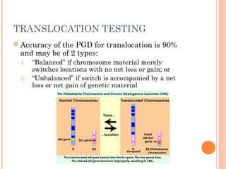 Pre implantation genetic diagnosis (pgd) | PPT