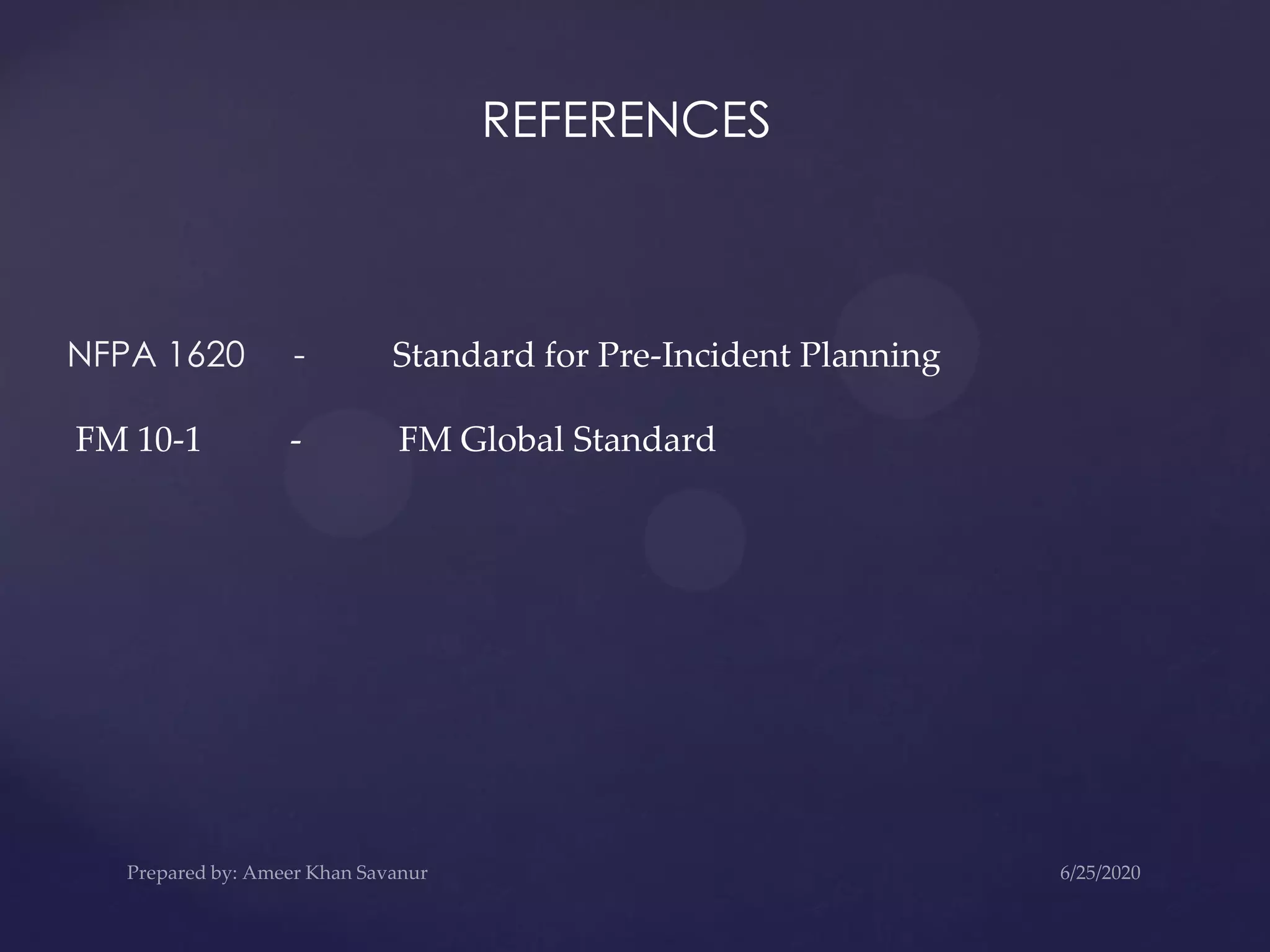 Pre incident plan | PDF