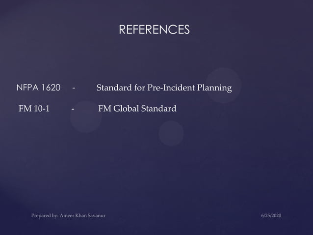 Pre incident plan | PDF | Civil Engineering Industry | Industries