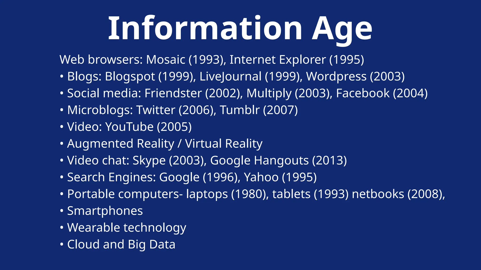 Pre-Industrial Age to Information Age.pptx