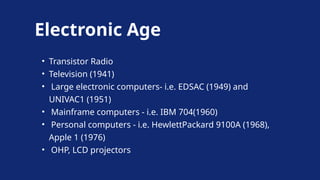 Pre-Industrial Age to Information Age.pptx