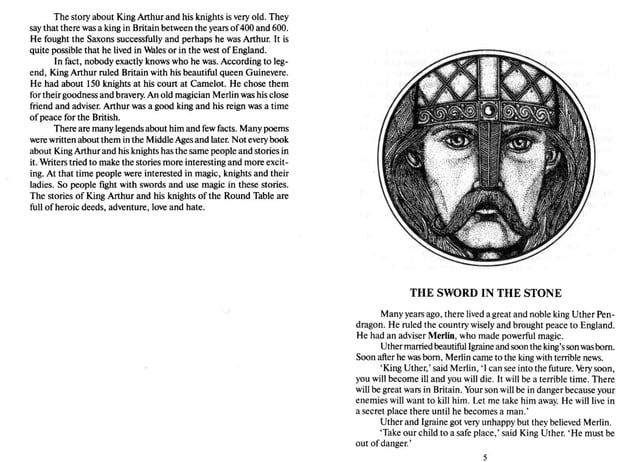 Pre intermediate reading--_legends_of_king_arthur | PPT