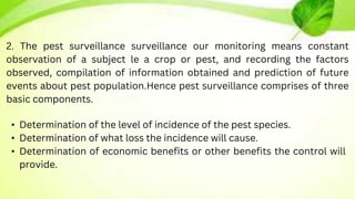 PRE integrated pest management PAPER REPORT | PPT