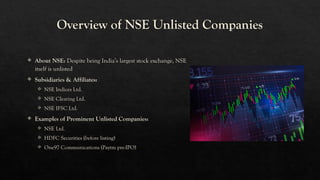 Pre-IPO Potential: Why NSE Unlisted Stocks Deserve Attention | PPT