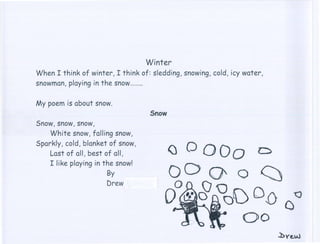 Pre K Poems May 2010 | PDF | Weather | Science