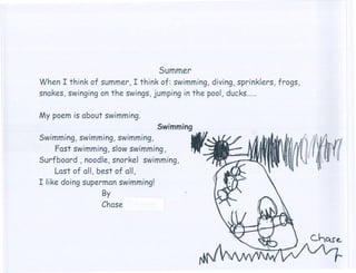 Pre K Poems May 2010 | PDF | Weather | Science