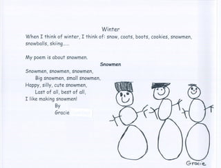 Pre K Poems May 2010 | PDF | Weather | Science