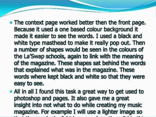 Pre lim task analysis | PDF