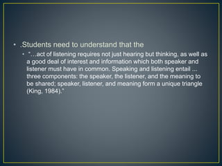 Pre-listening - Listening Strategy | PPTX