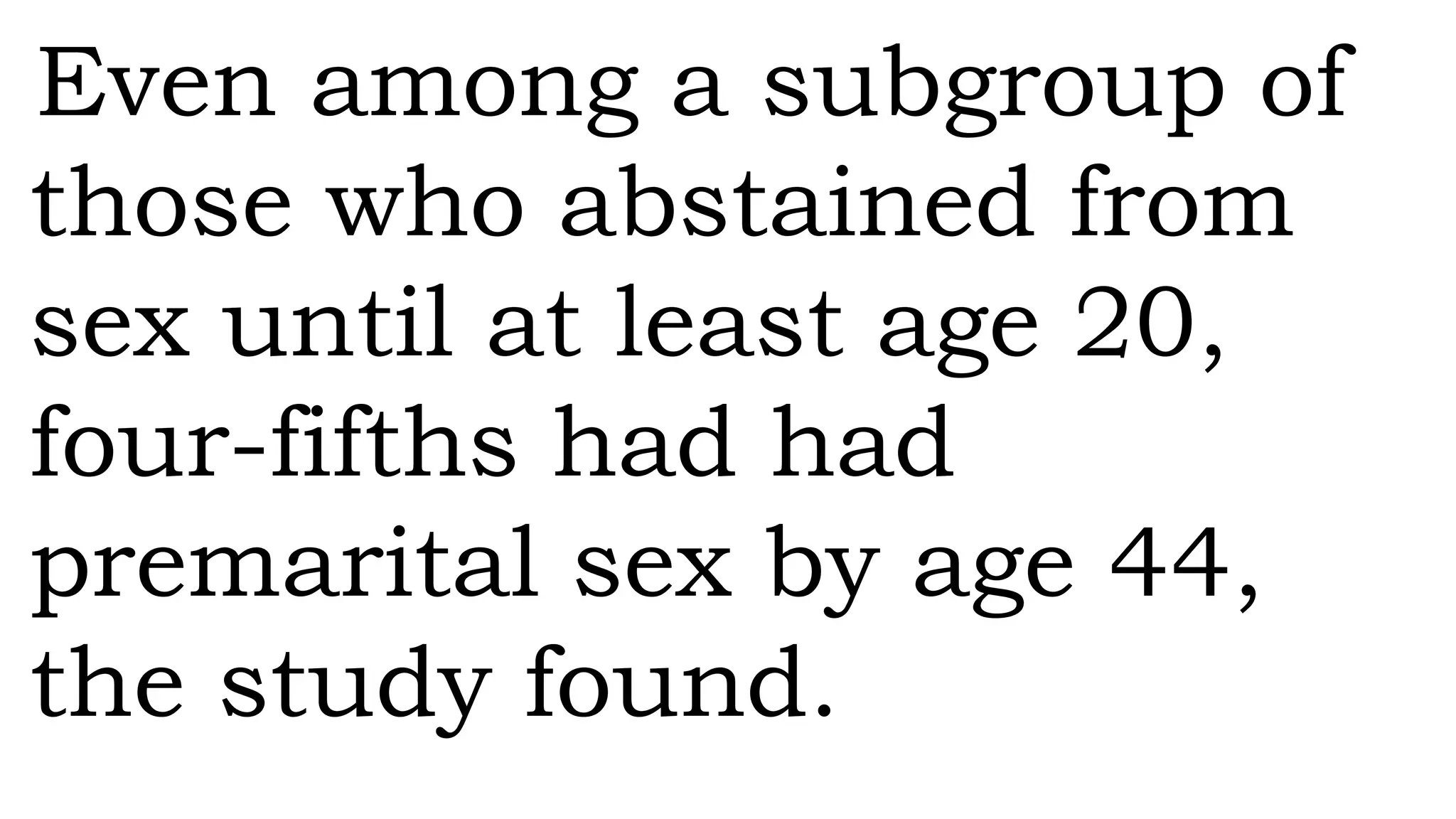 Pre Marital Sex Ppt 