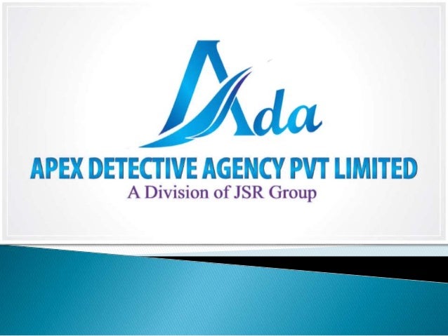 Apex Detective Agency Apex Detective Agency