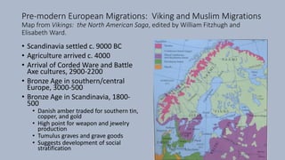 Pre-Modern European Migrations the Vikings and Muslims Part 1 - By Dr ...