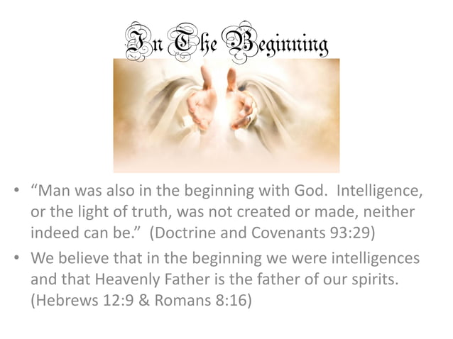 Pre-Mortal Life | PPT